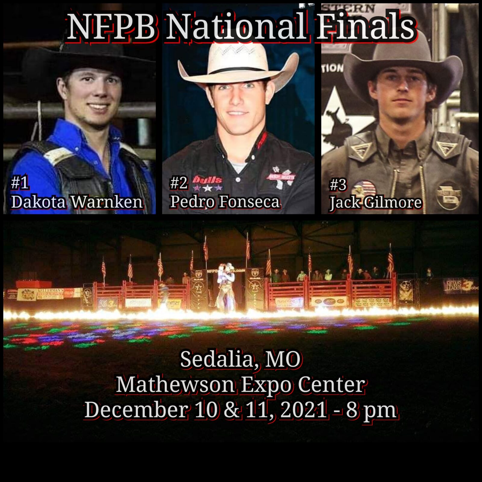 NFPB National Finals Bull Riding - Sedalia Convention & Visitors Bureau